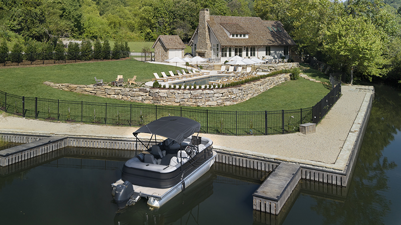Inside the Burton Showhouse & Boathouse: A Playful Lakeside Retreat in ...